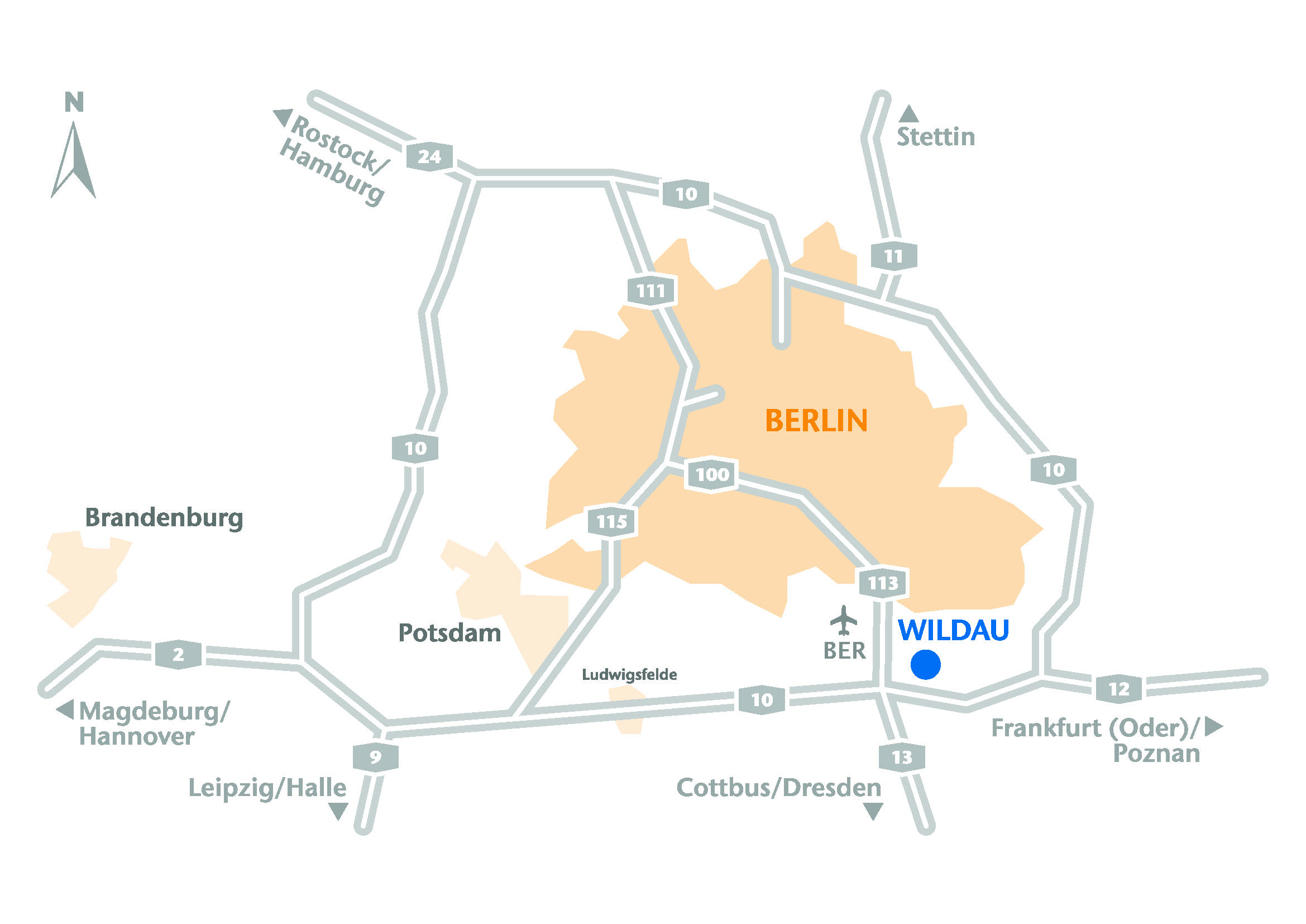 Contact and directions – TH Wildau